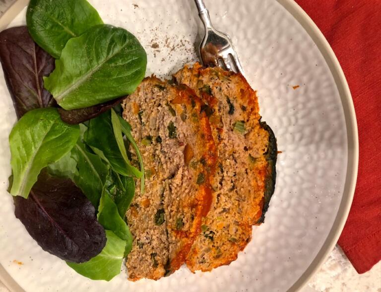 Turkey Meatloaf | Veggie-Packed Santa Fe Style